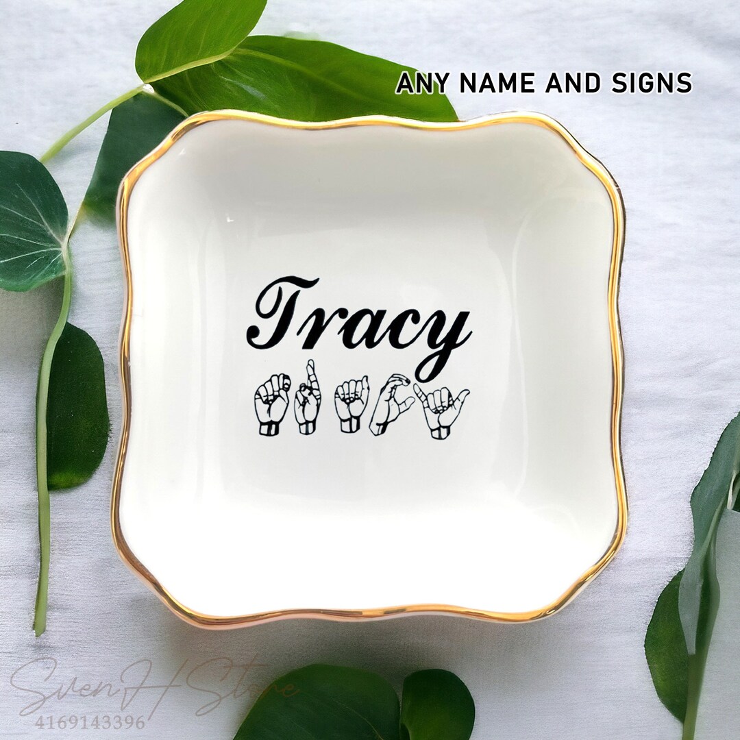 Sign Language Gift, ASL Gift for the Deaf, Birthday Gift for ASL ...