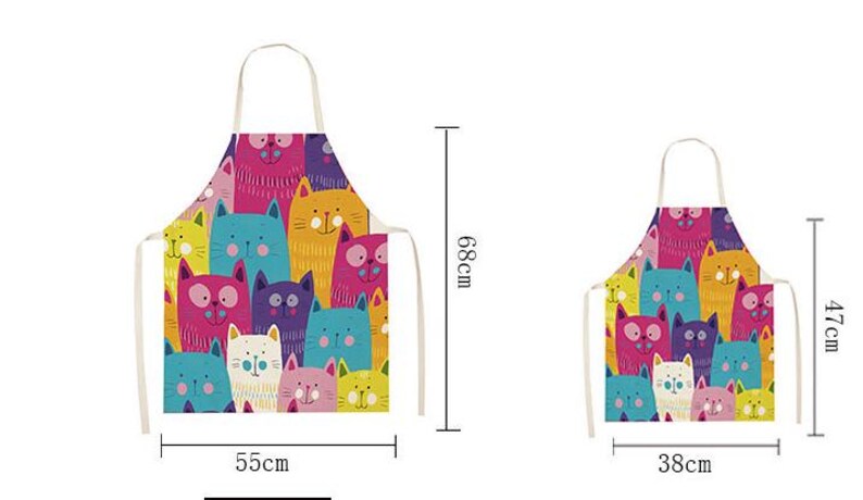 Apron With Cats, Cat Owner Gift, Cooking Baking Kitchen Gifts for Cat ...