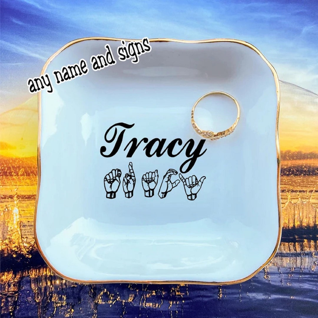 Sign Language Gift, ASL Gift for the Deaf, Birthday Gift for ASL ...