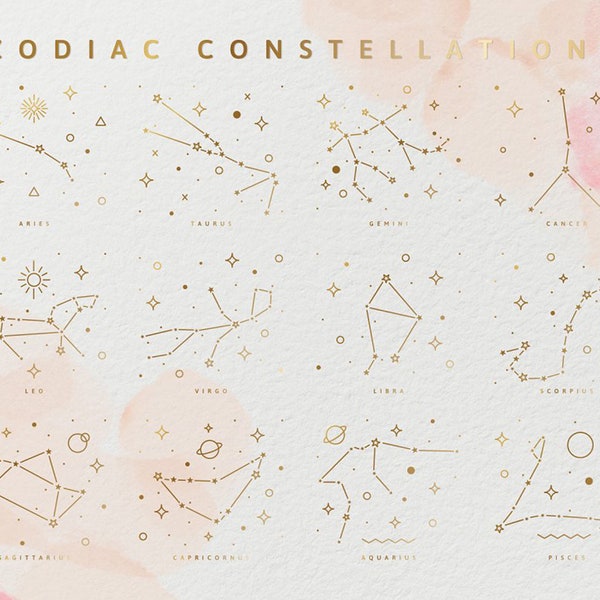 Zodiac Tattoo Custom - Etsy