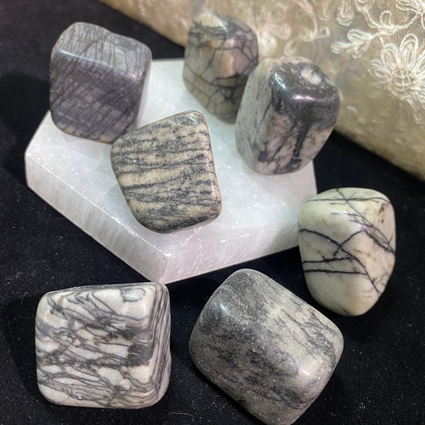 Black Network Stone - Etsy