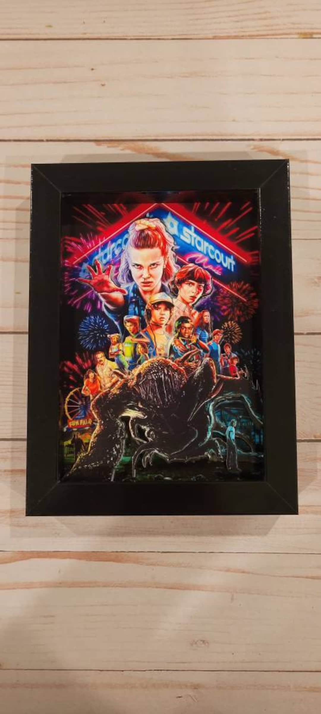 Stranger Things Shadow Box - Etsy