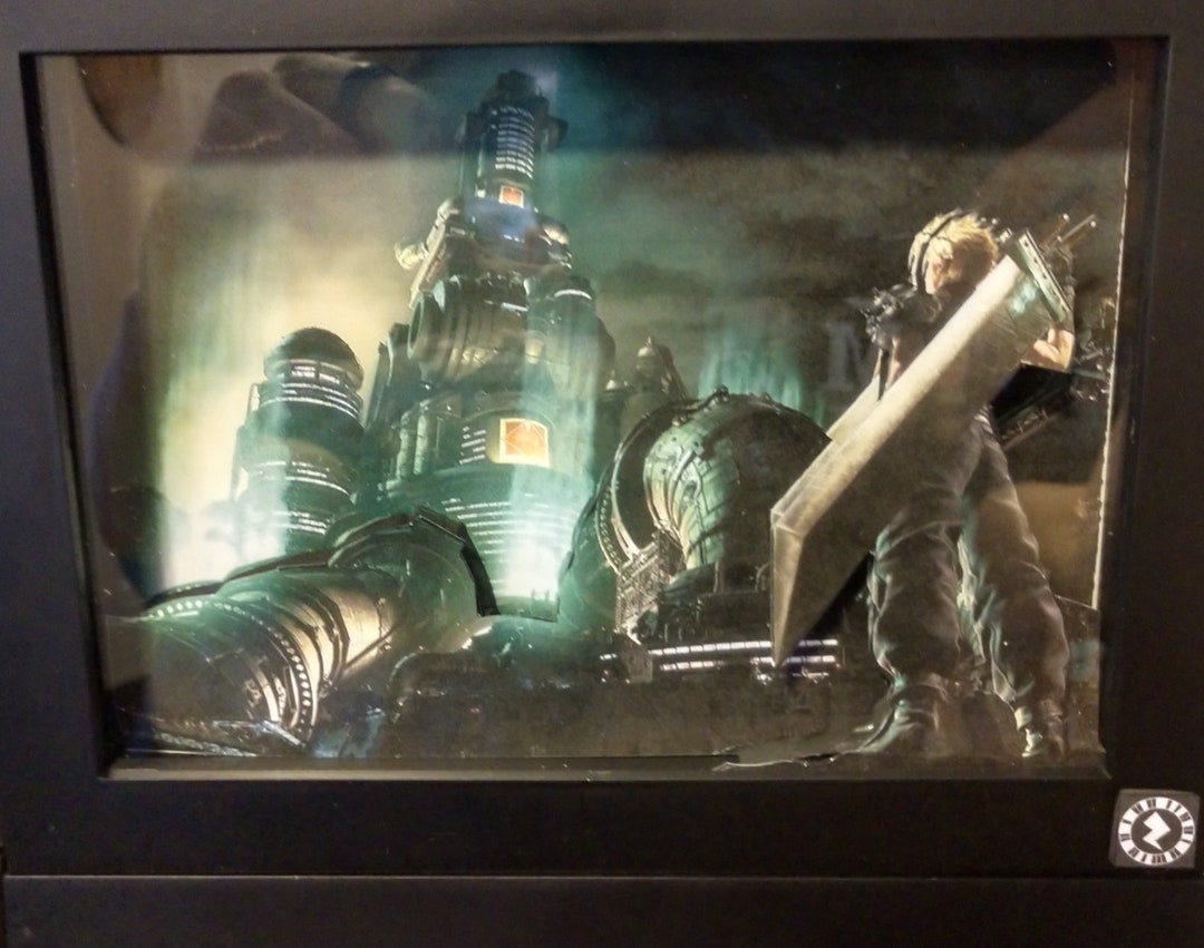 Final Fantasy VII Shadow Box - Etsy
