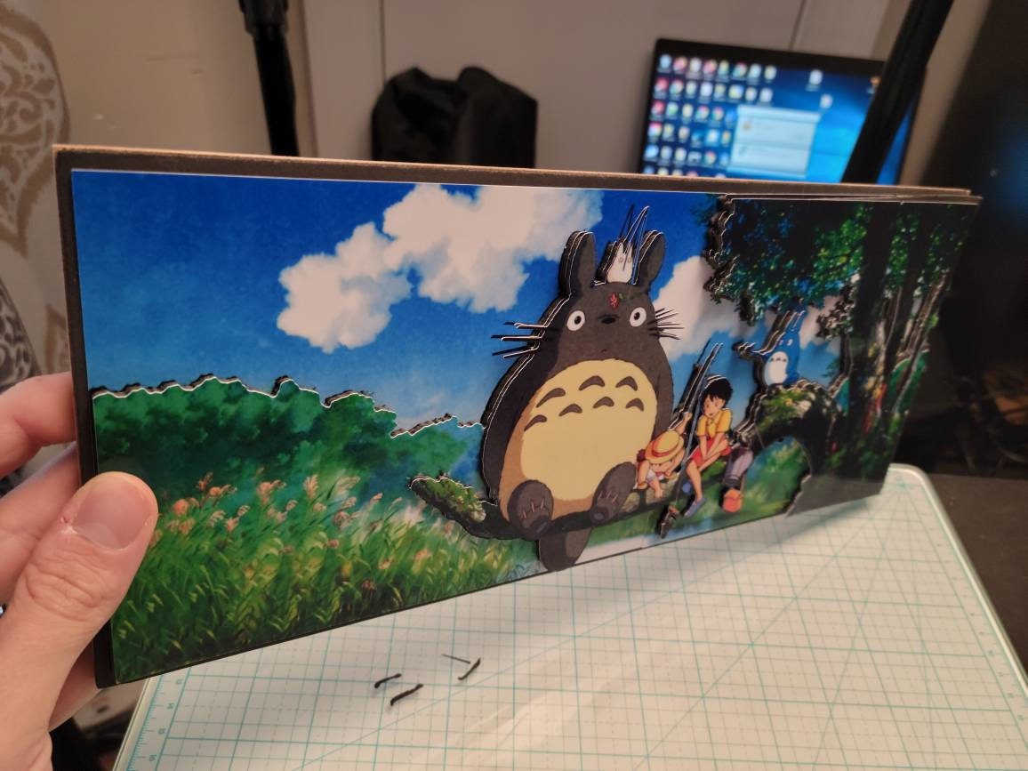 My Neighbor Totoro Shadowbox - Etsy