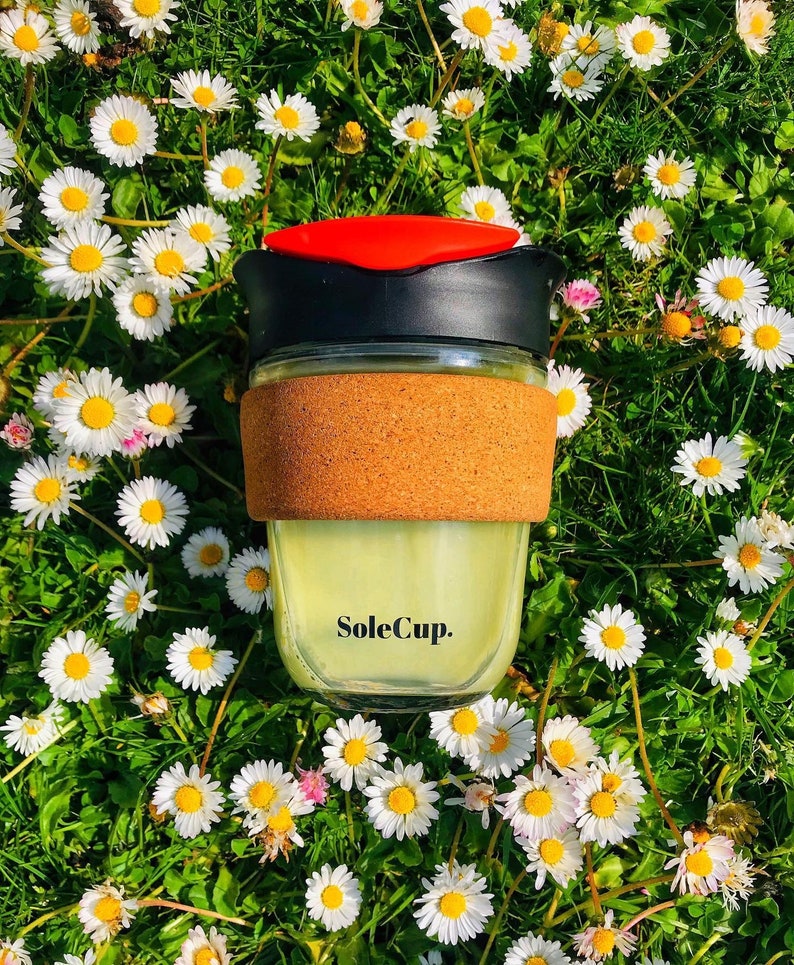 The Original Solecup 340ml/12oz Reusable Glass Travel Mug - Etsy