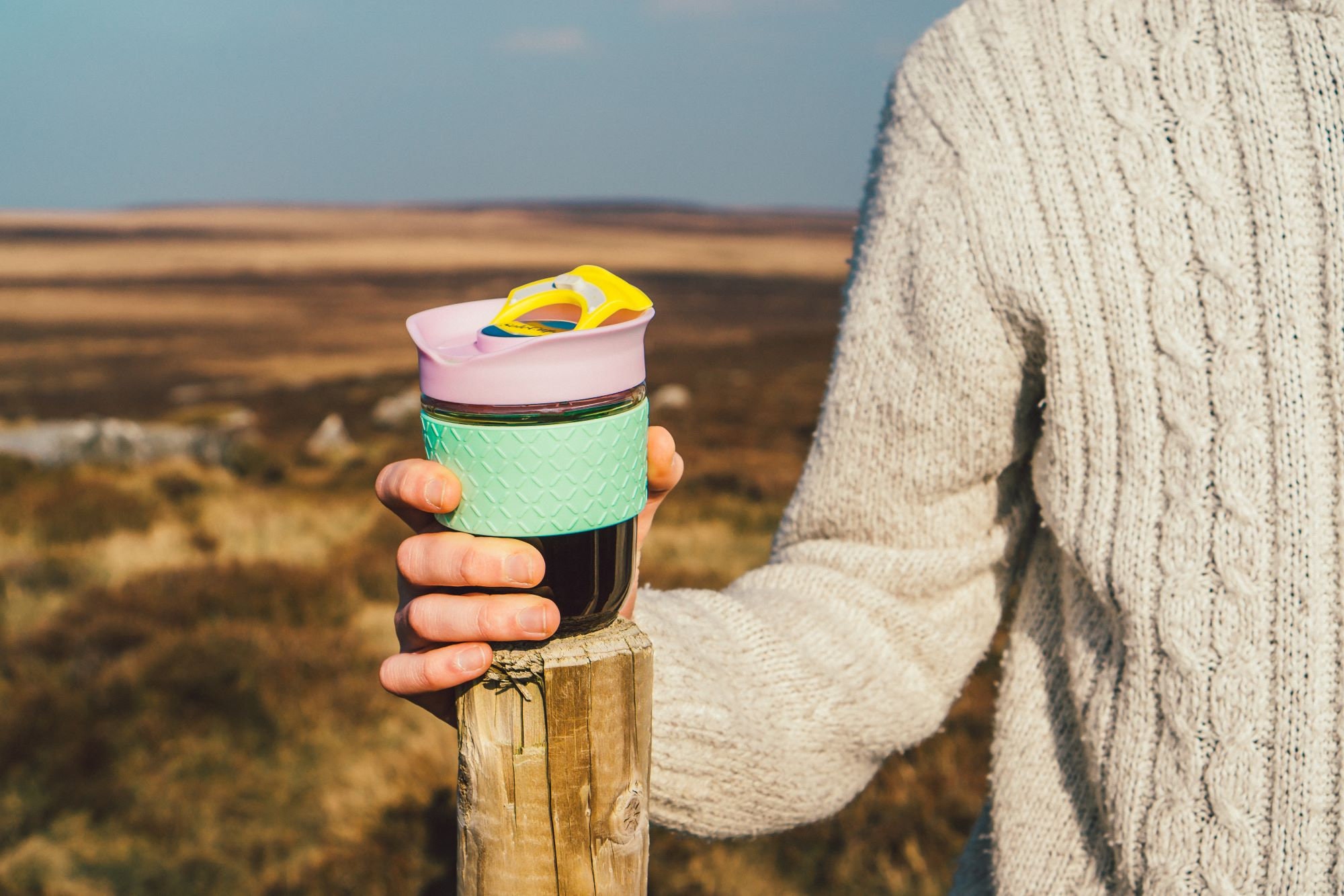 Solecup Reusable Glass Travel Cup Spill Proof Insulated - Etsy UK