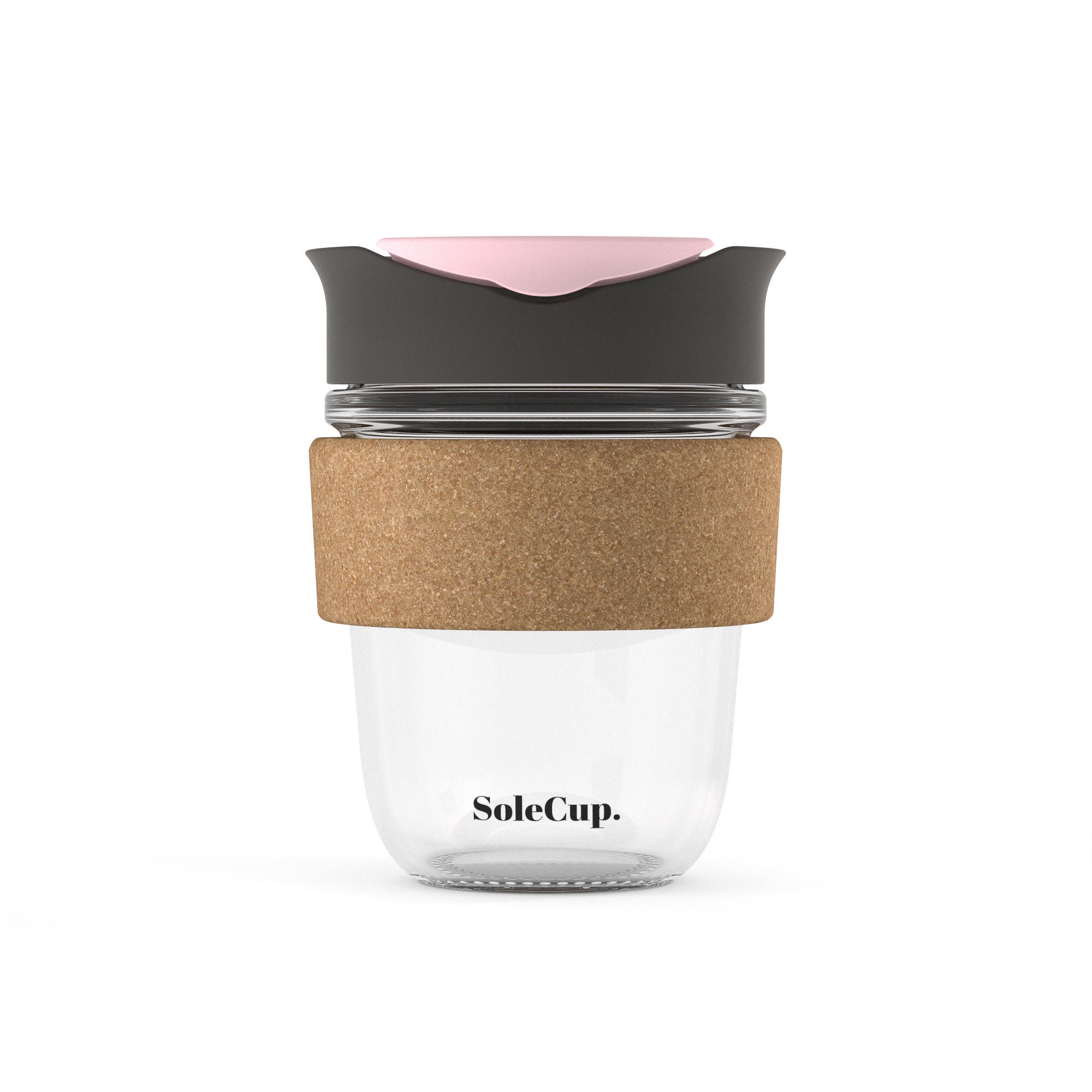 The Original Solecup - 340ml/12oz Reusable Glass Travel Mug - Etsy UK