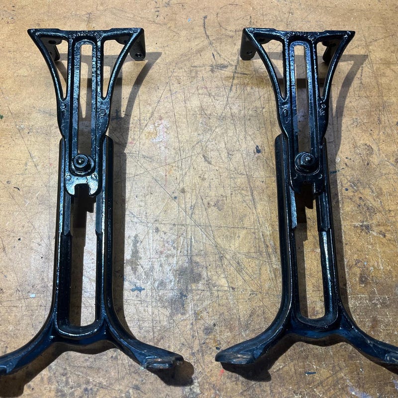 Wrought Iron Legs - Etsy