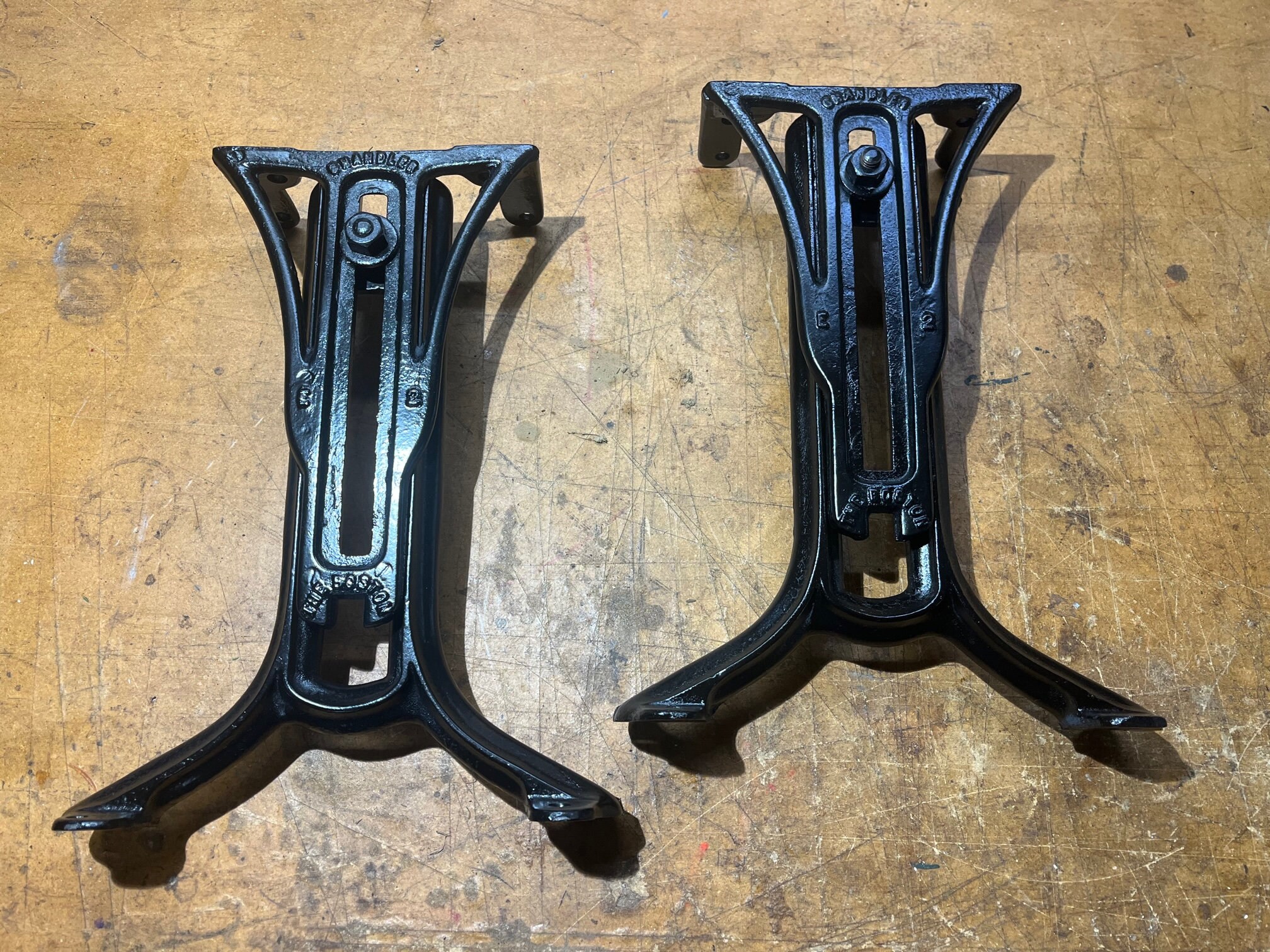 Vintage Restored Chandler E2 the Boston Cast Iron Adjustable Legs - Etsy