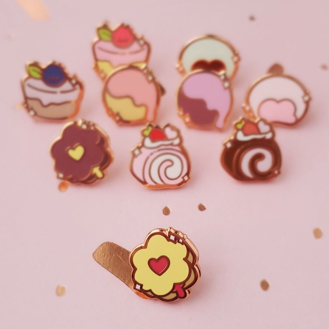 Single Enamel Pins Tiny Treats Series 1, 2 and 3, Filler Pins - Etsy