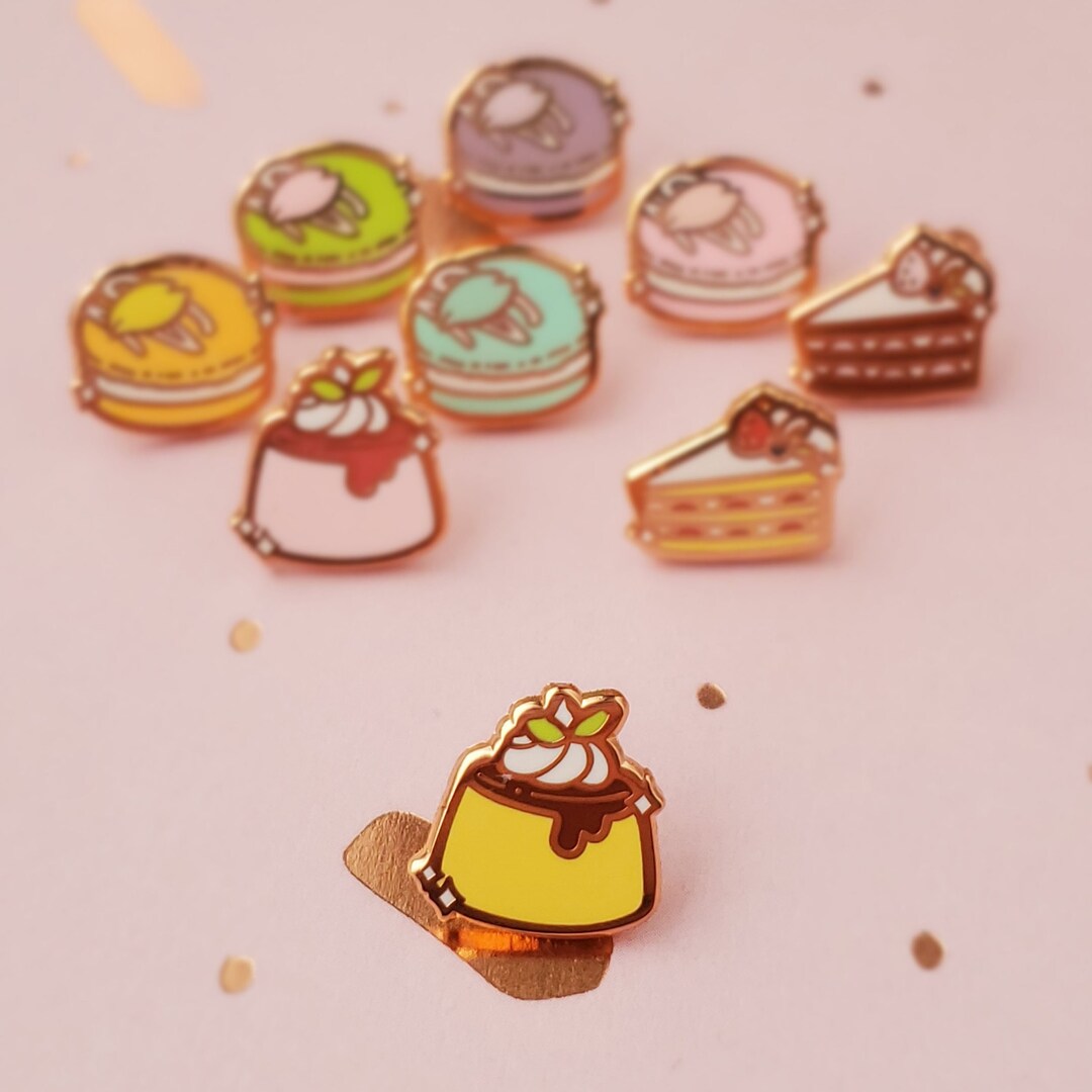 Single Enamel Pins Tiny Treats Series 3, 4 and Macaron, Filler Pins - Etsy