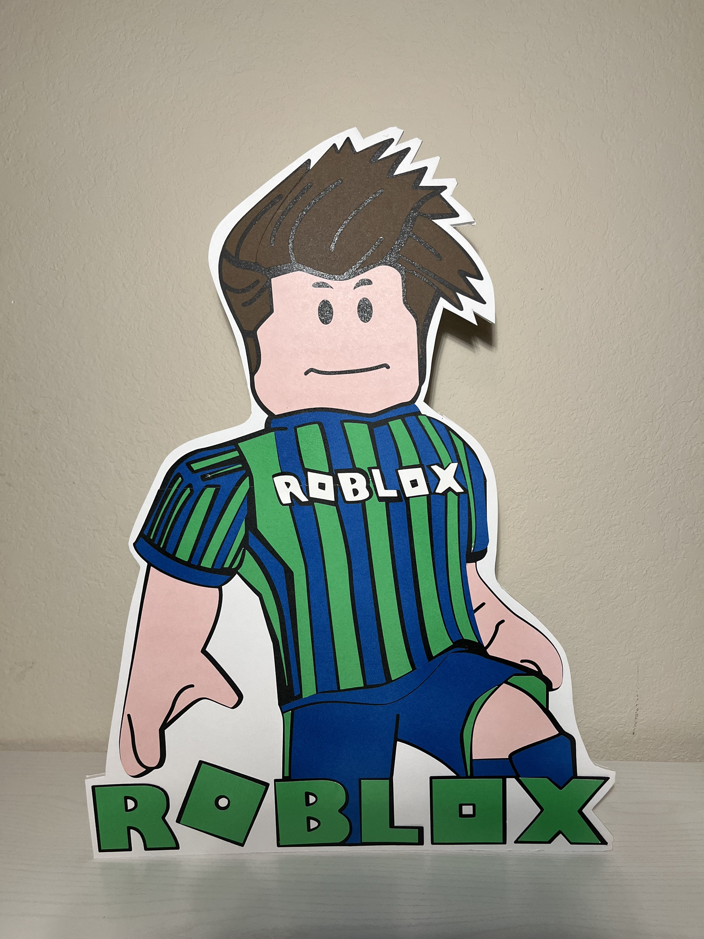 Roblox Standees Roblox Stand up Roblox Party Suplies - Etsy