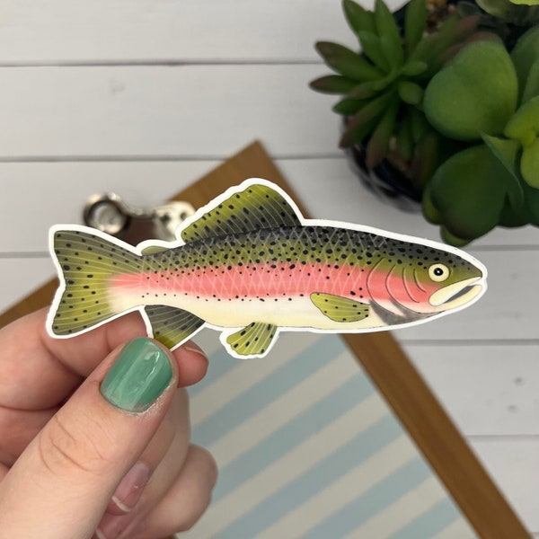 Trout Decal - Etsy