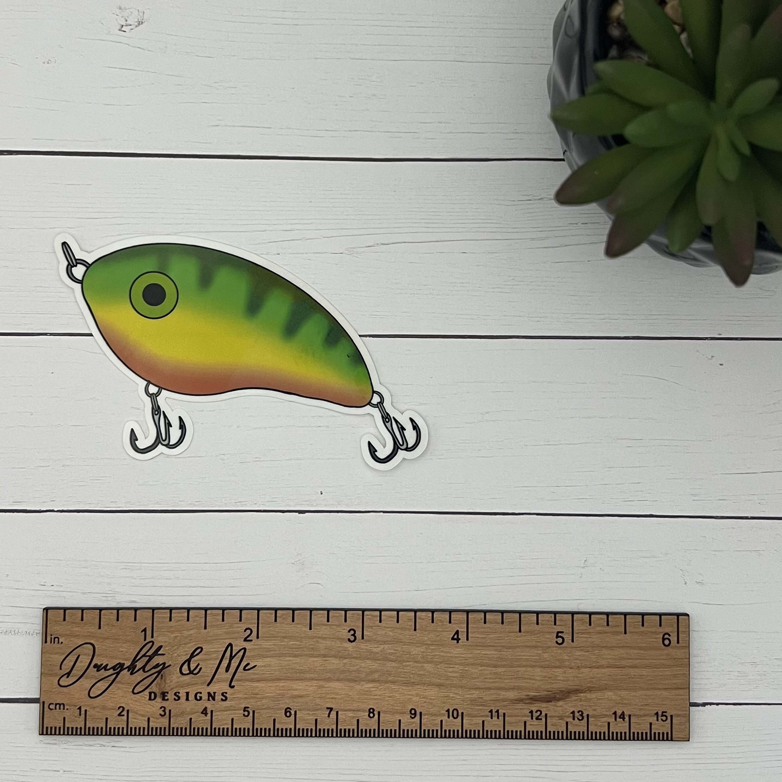 Fishing Lure Sticker Fishing Lure Decal Tackle Box Sticker - Etsy