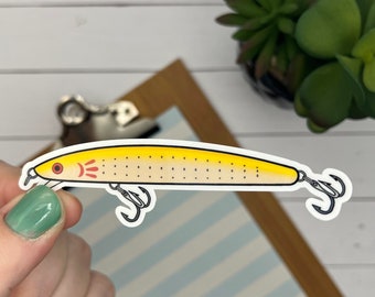 Fishing Bait Sticker - Etsy
