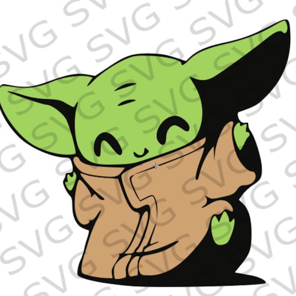 Grogu Svg - Etsy