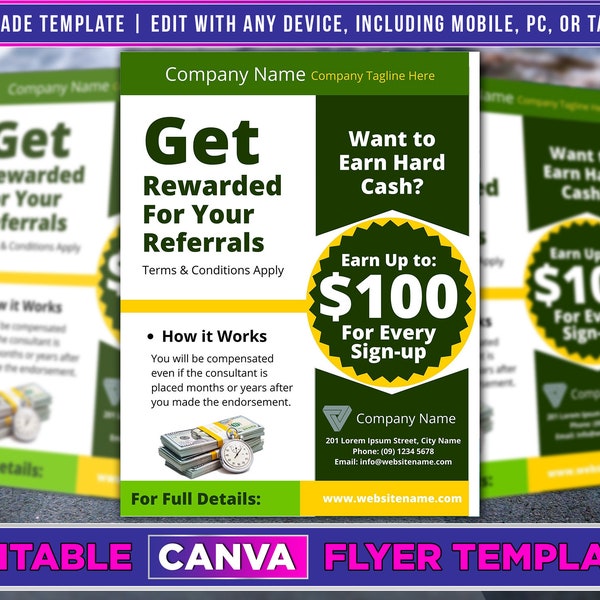 Referral Flyer - Etsy