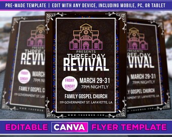 STEM Event Flyer Editable Canva Template US Letter Size. - Etsy