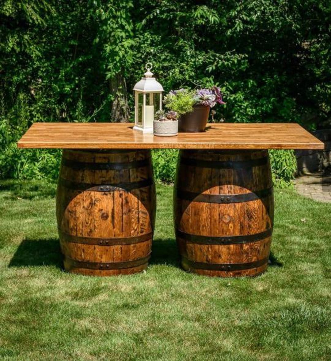 Standard Rectangular 3x6 Foot Barrel Tables - Etsy
