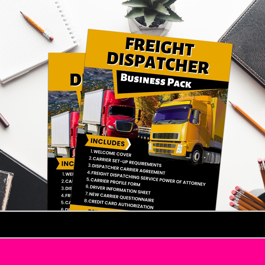 Freight Dispatcher Carrier Agreement and Welcome Packet Forms - Etsy México