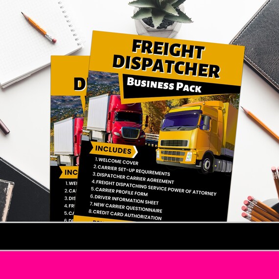 Freight Dispatcher Carrier Agreement and Welcome Packet Forms - Etsy
