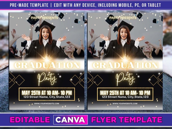 Graduation Flyer Template Free