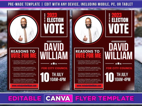 Campaign Poster Template