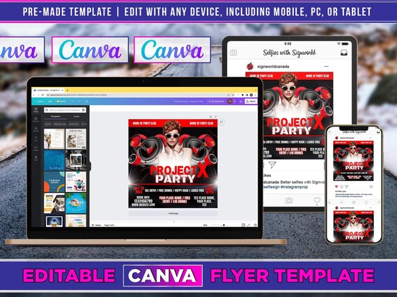 Project X Party Flyer Template