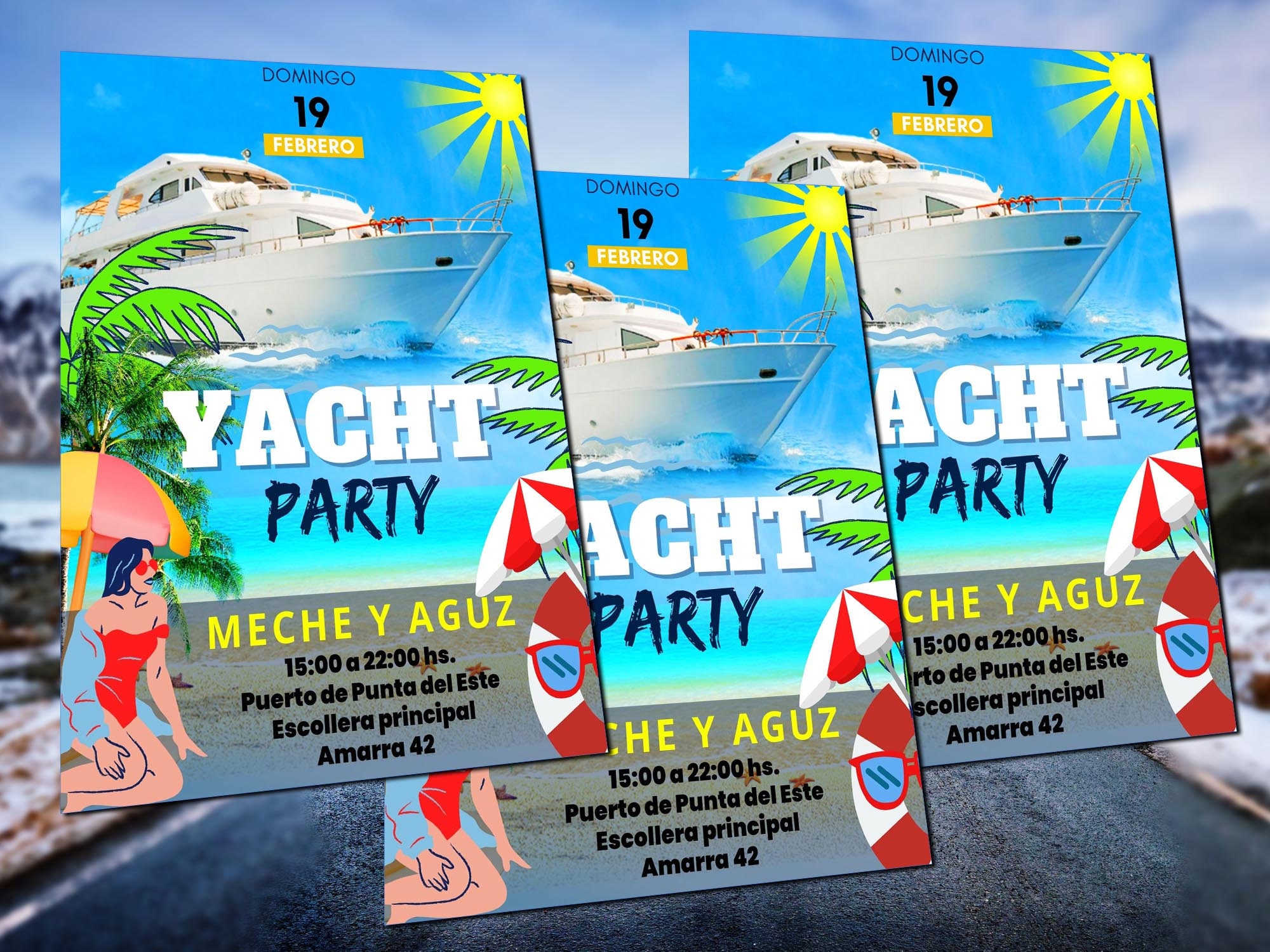 Boat Tour Flyer Editable Canva Template US Letter Size. - Etsy