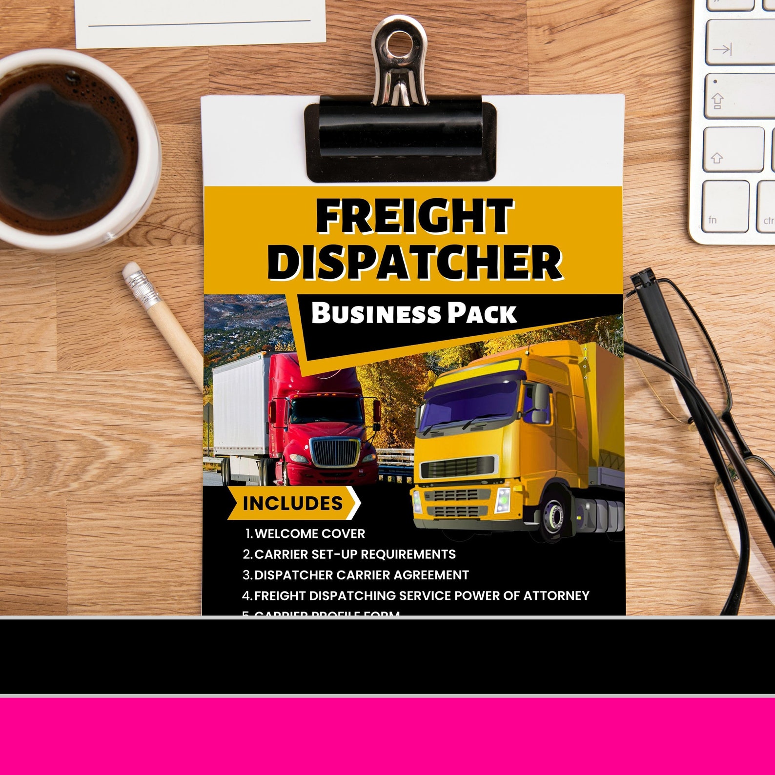 Freight Dispatcher Carrier Agreement and Welcome Packet Forms PDF and ...