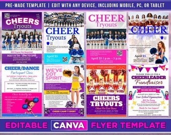 Printable Cheerleading Tryout Score Sheet. Instant Download - Etsy