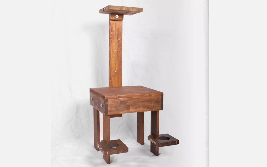 Bondage Chair, Portable Spanking Bench, Folding Spanking Stool ...