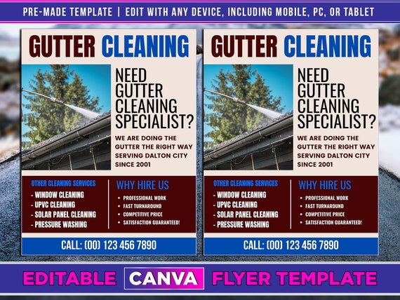 Roof Cleaning Flyers