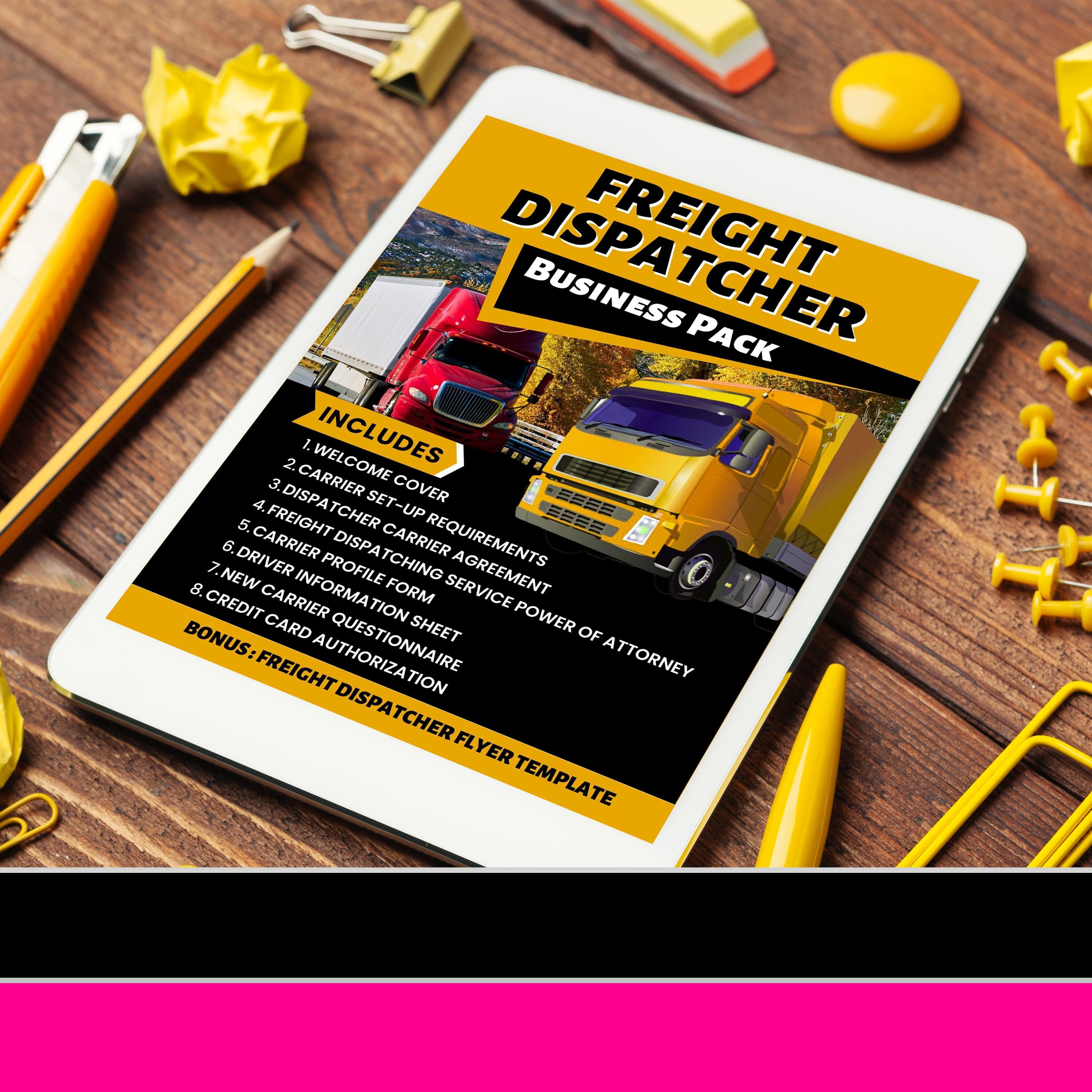 Freight Dispatcher Carrier Agreement and Welcome Packet Forms PDF and ...