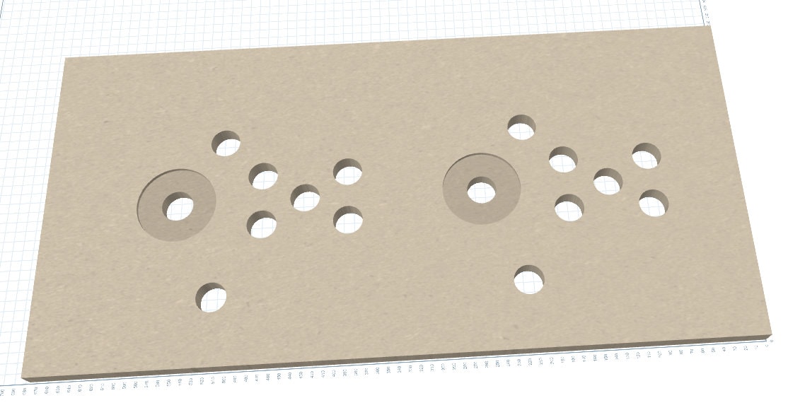 Mortal Kombat Arcade Wood Control Panel Top - Etsy