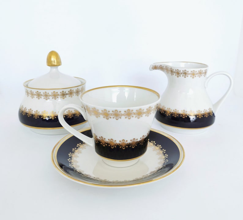 Rare Vintage Weimar Porcelain Coffee/tea Service Real - Etsy