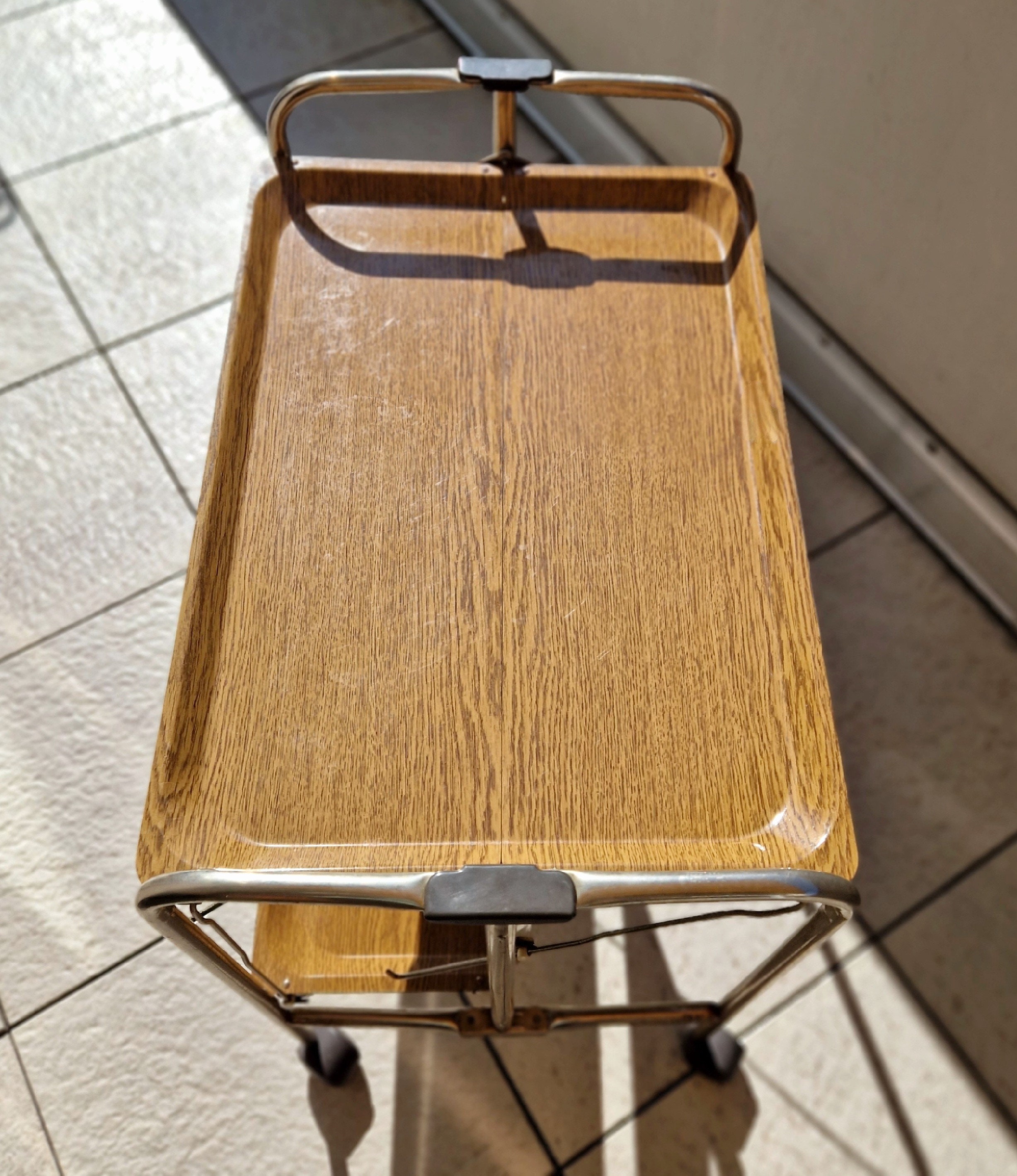 Vintage German Serving Trolley by Gerlinol 60s 70s Bar Cart - Etsy