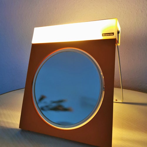 ELMA Space Age Make up Mirror Vintage Magnifying Mirror - Etsy