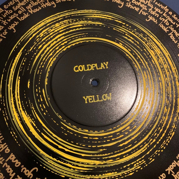 Coldplay Lyrics Wallpaper Yellow