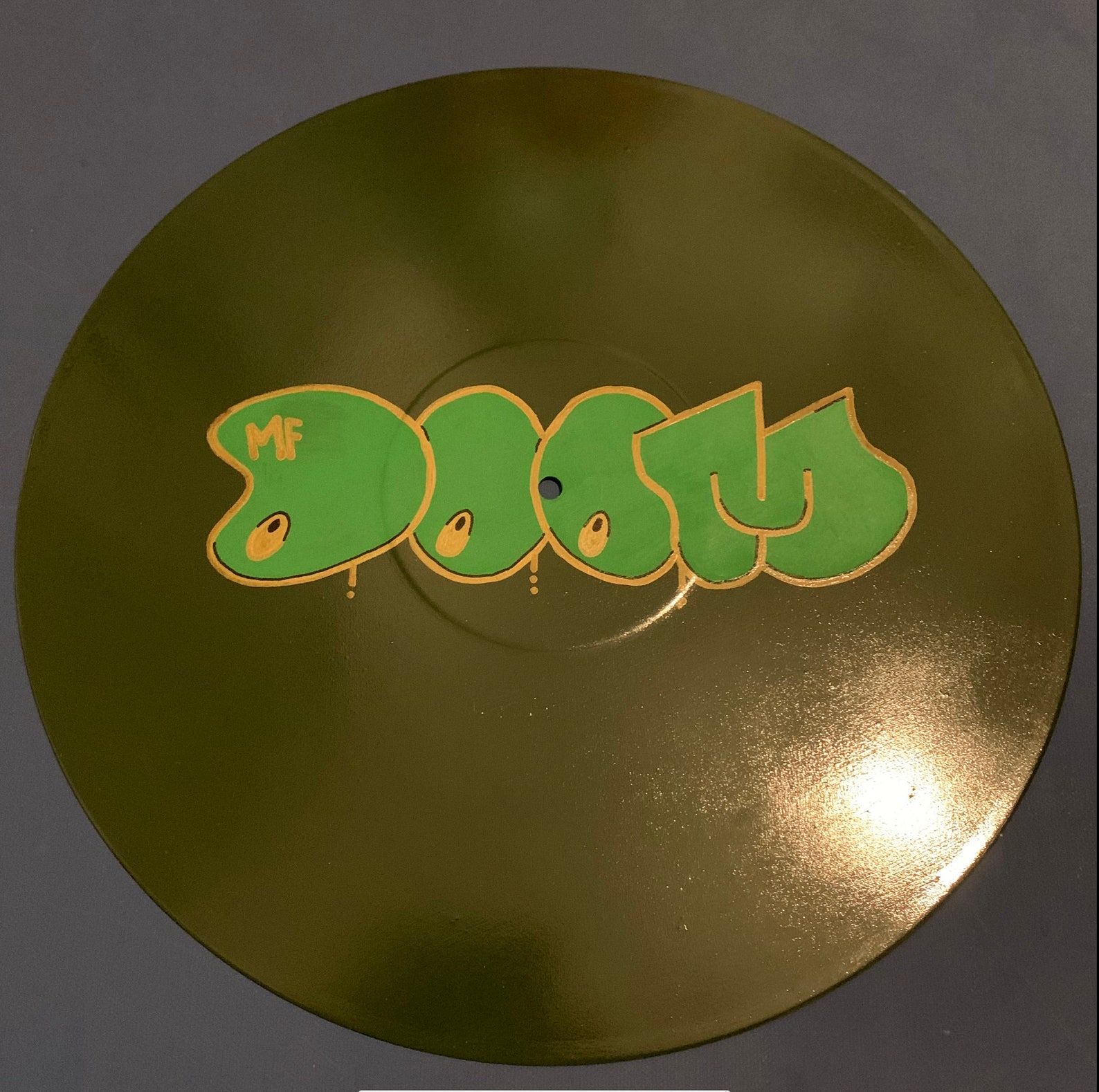 MF DOOM Hand Painted Vinyl Record / Featuring DOOM Tag / - Etsy UK