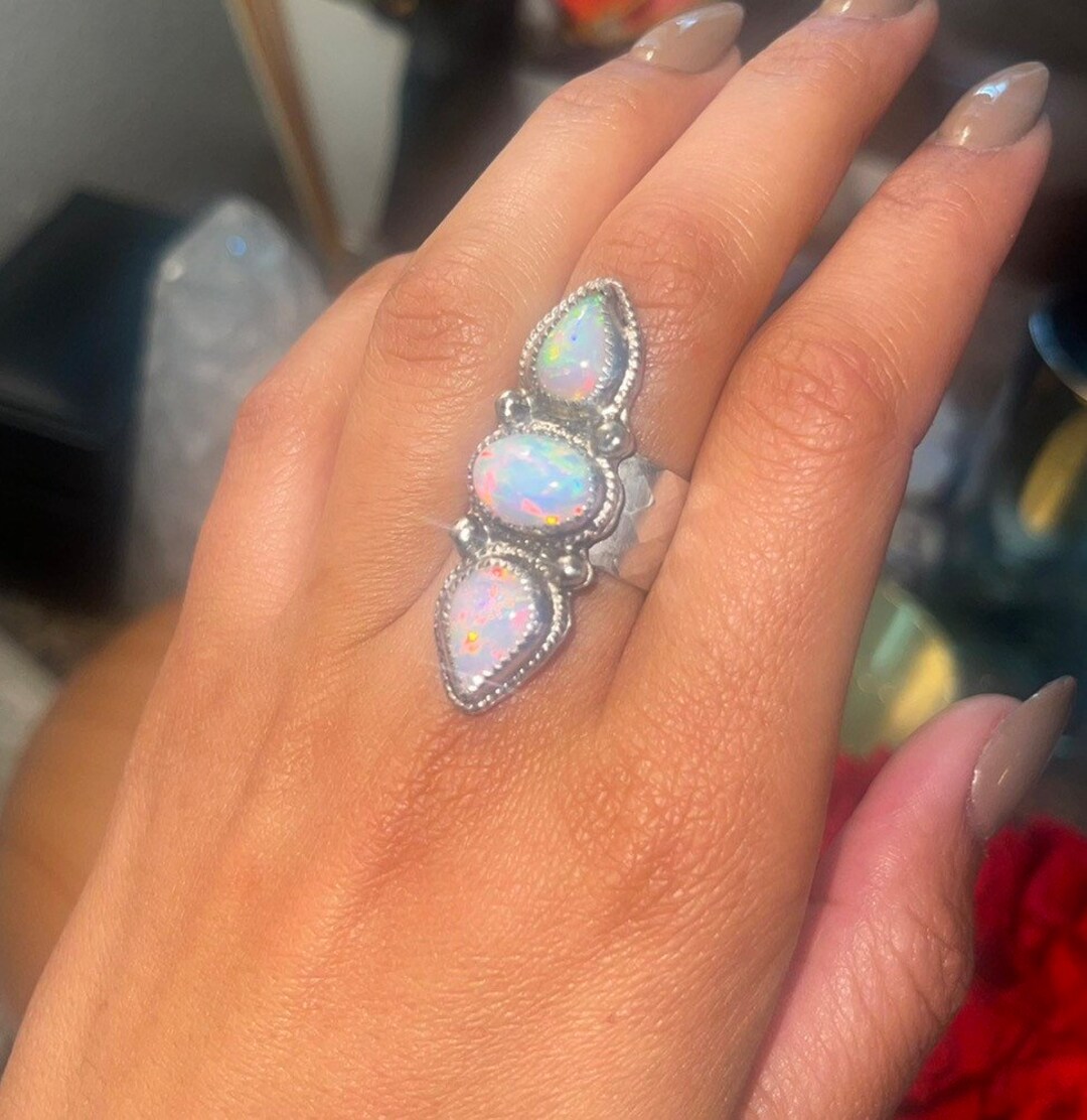 Opal Ring - Etsy