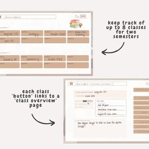 Academic Student Cottagecore Digital Planner UNDATED - Goodnotes Study ...