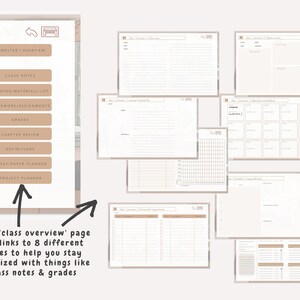 Academic Student Cottagecore Digital Planner UNDATED - Goodnotes Study ...