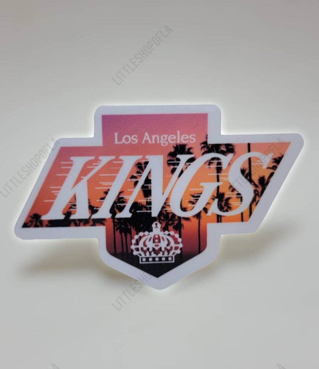 Los Angeles Inspired Kings Sticker - Etsy