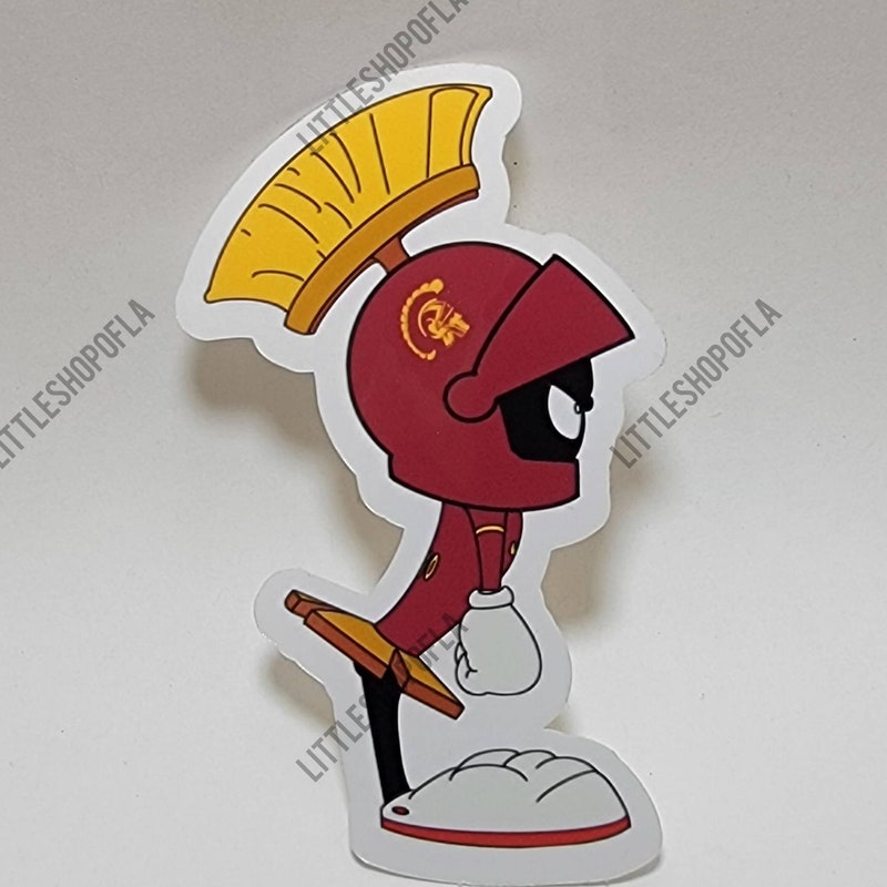 Marvin the Martian Sticker - Etsy