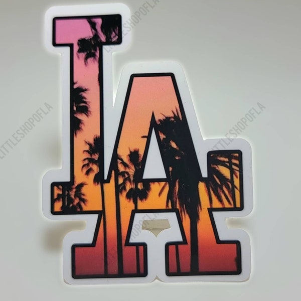 Los Angeles Sticker - Etsy