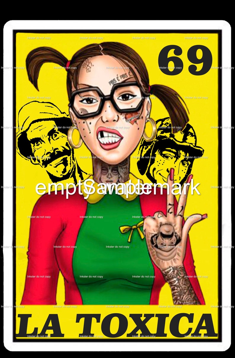 La Toxica Png Digital Download for Tshirt Printing Dtf Sublimation Dtg ...