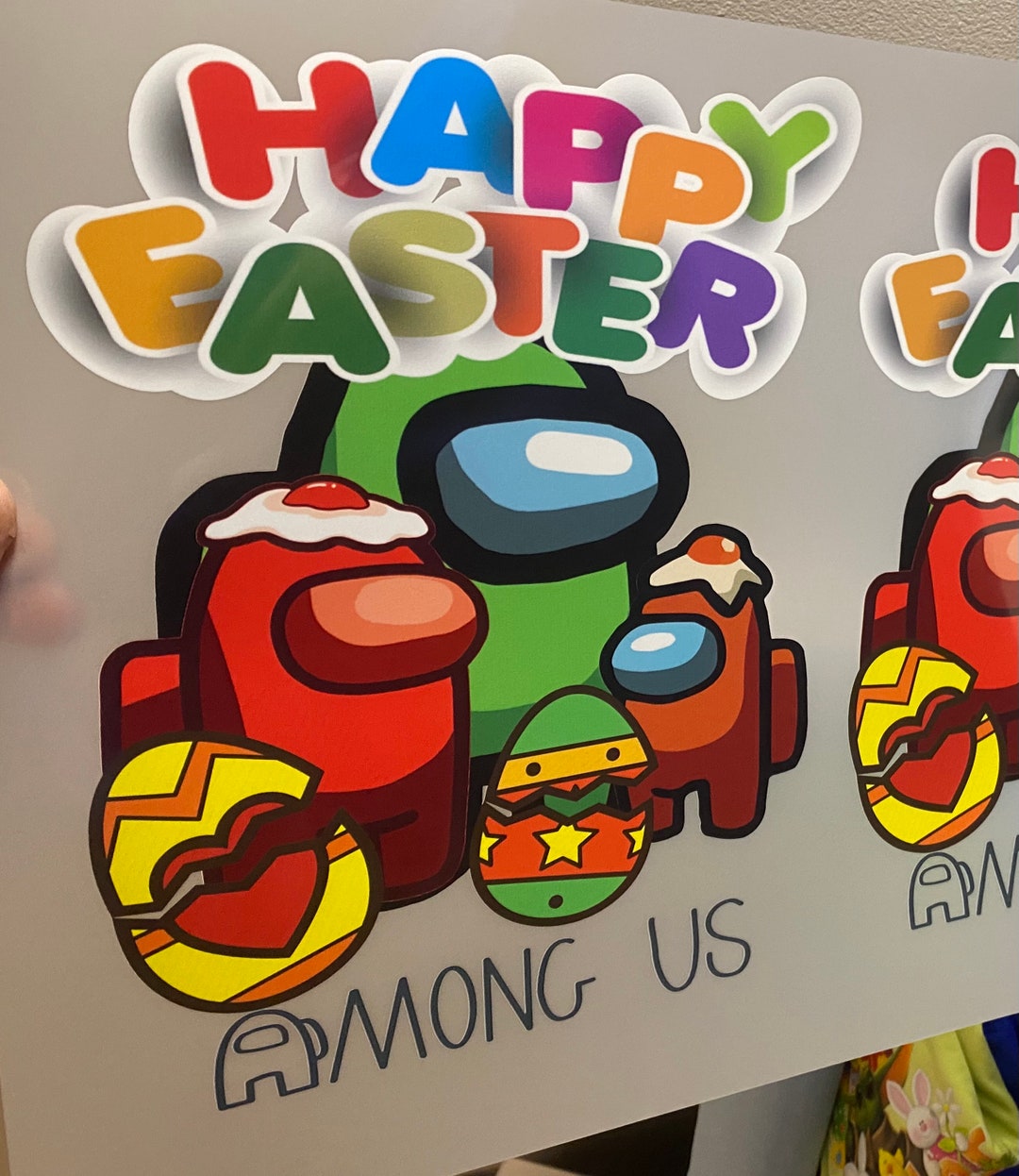 Among Us Easter Png Transparent Digital Download 300 Dpi Dtf Ptinting ...