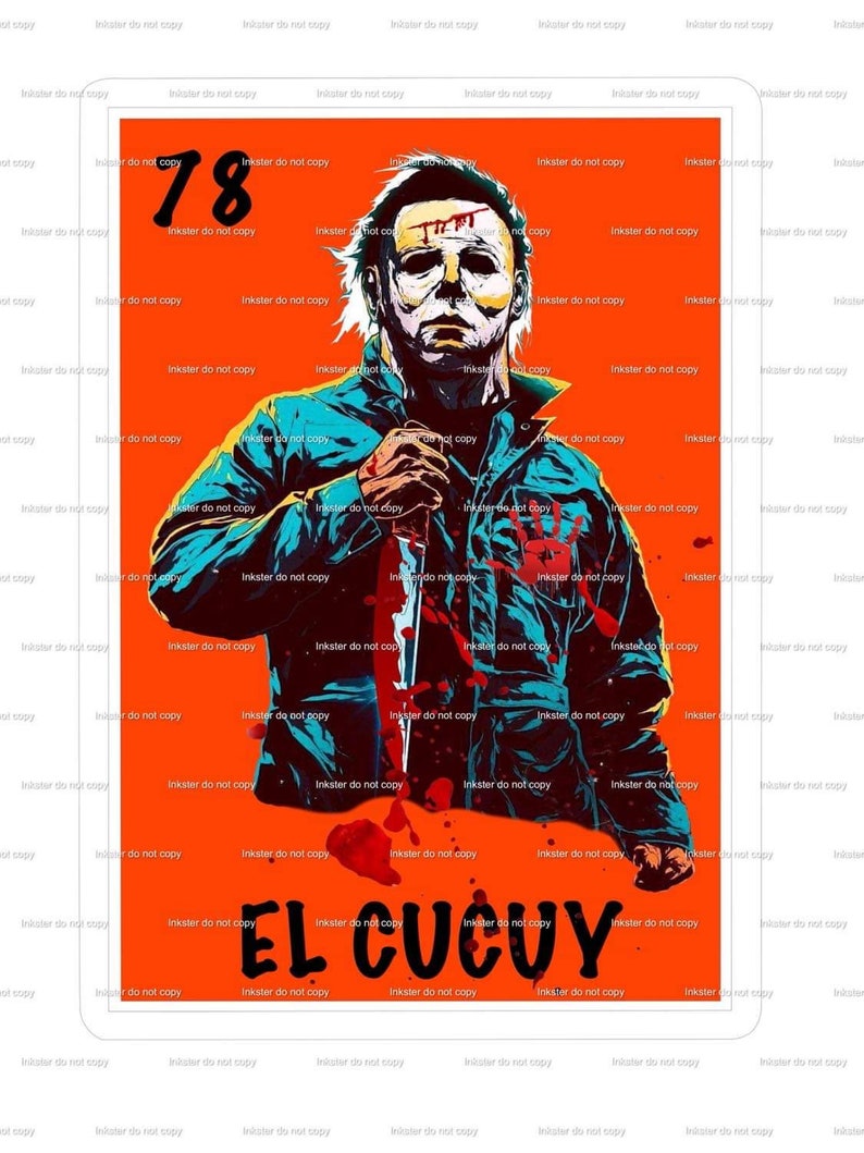 El Cucuy Digital Download Transparent Png Dtf Dtg Sublimatiomn - Etsy