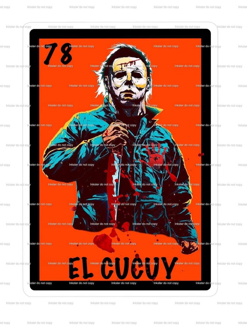 El Cucuy Digital Download Transparent Png Dtf Dtg Sublimatiomn - Etsy